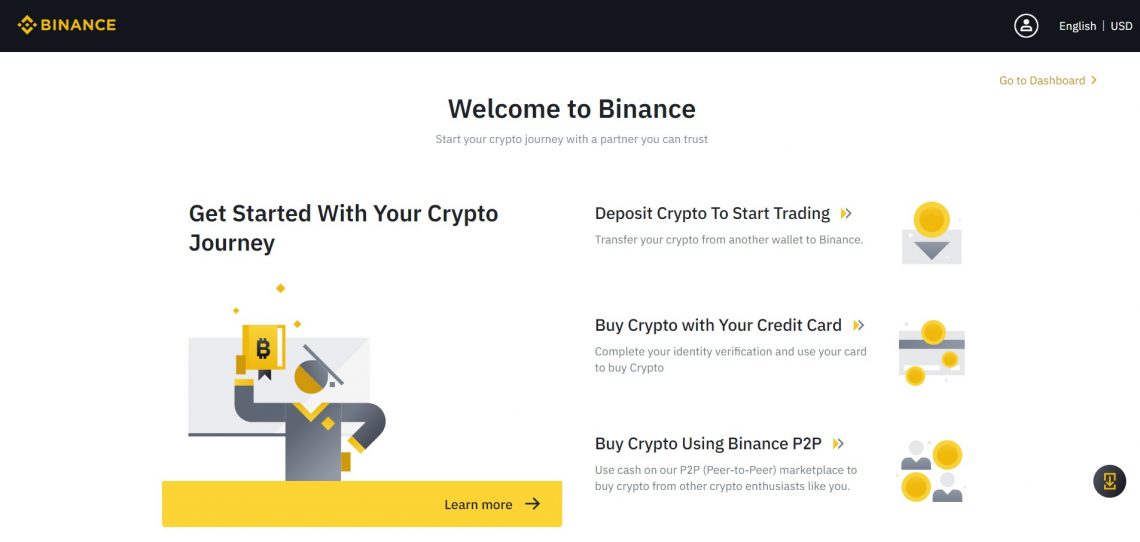Binance Account Opening, Binance Registration Process - Dappgrid