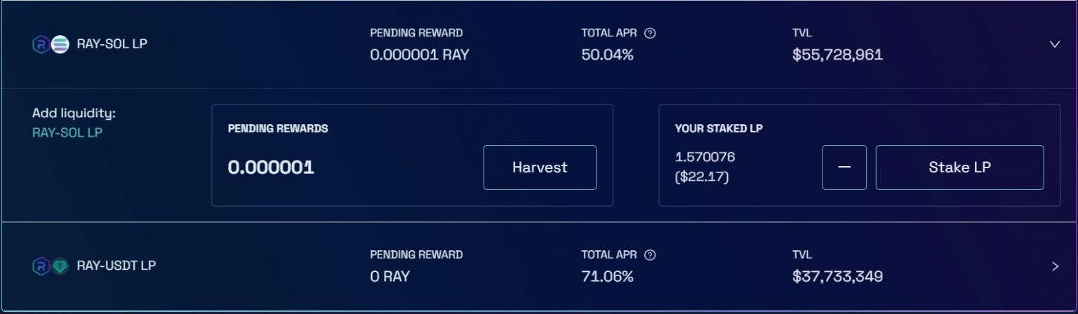 Raydium Tutorial: How to Use Raydium? Staking & Farming - Dappgrid