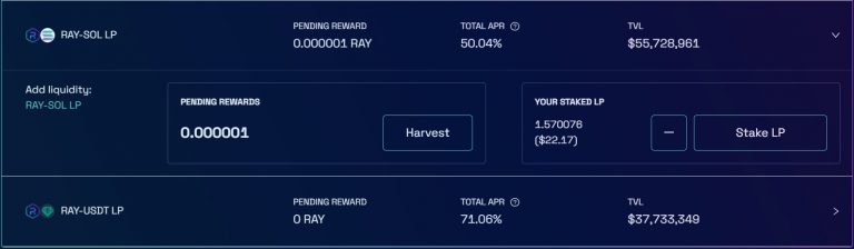 Raydium Tutorial: How to Use Raydium? Staking & Farming - Dappgrid