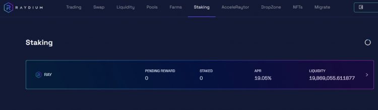 Raydium Tutorial: How to Use Raydium? Staking & Farming - Dappgrid