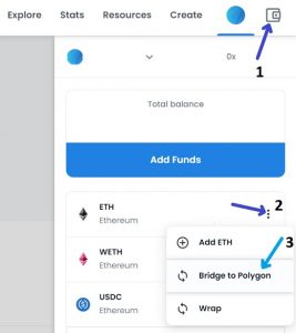 How to Use OpenSea with Polygon - Dappgrid
