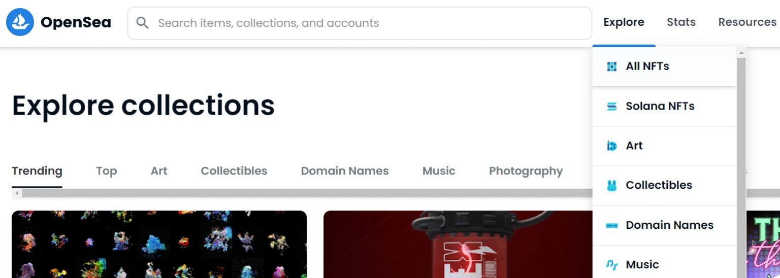 How to Use OpenSea with Polygon - Dappgrid