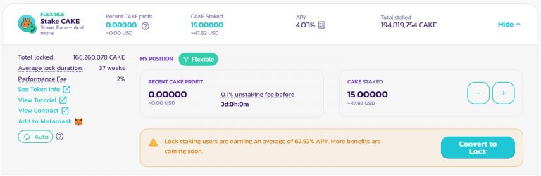 How to Stake CAKE on PancakeSwap - Dappgrid