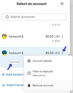 How to Delete a MetaMask Account & Wallet - Dappgrid